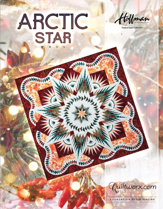 Arctic Star Wall Quilt – Bold Quilted Wall Hanging Design – Papers ...